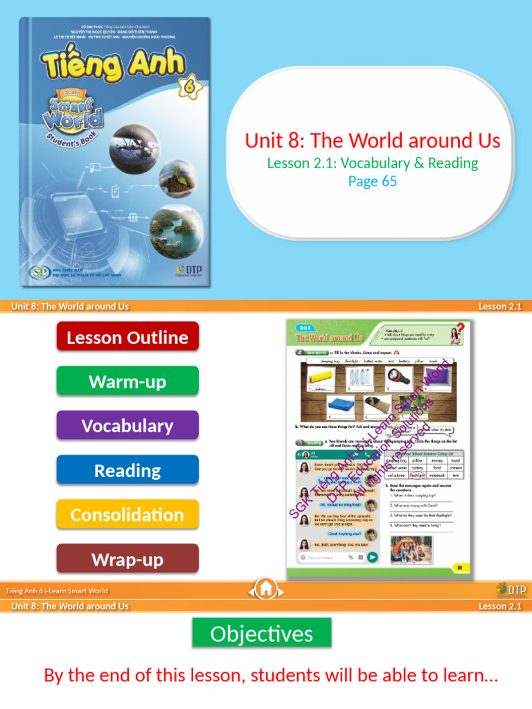 Unit 8 - Lesson 2.1 - Vocab & Reading - Page 65 | PDF