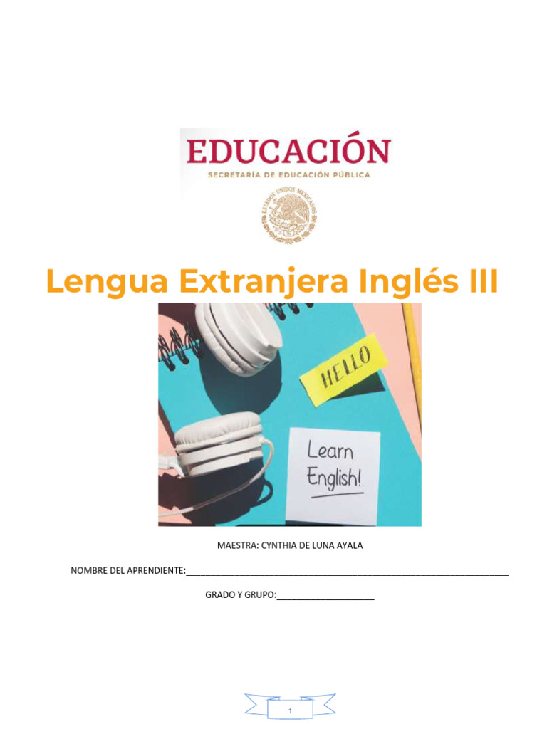Guia Act Ingles III | PDF | Question | Syntax