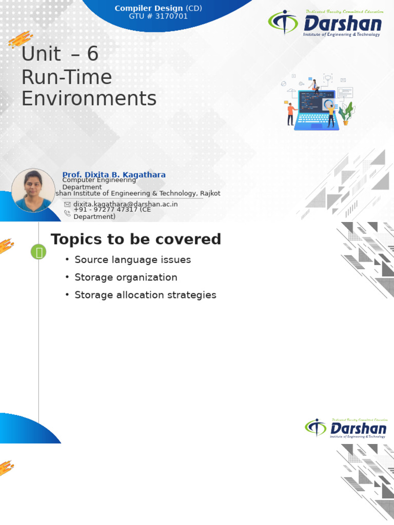 CD GTU Study Material Presentations Unit-6 14092021055825PM | PDF | Pointer (Computer ...