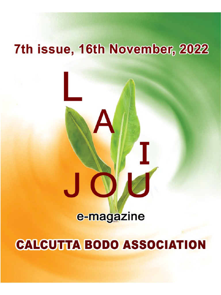 Latest Updates from Calcutta Bodo Association | PDF