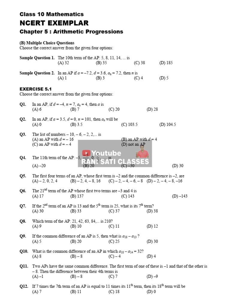 Ch5 Arithmetic Progression 6Page 0140ee5e 1a6d 4012 9aea 5d0c0cade148 | PDF | Number Theory ...