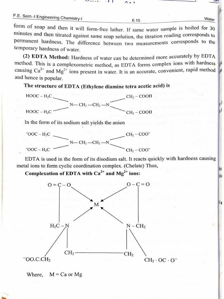 EDTA Method | PDF