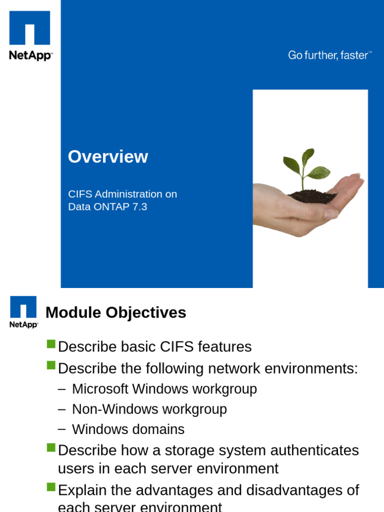 M05 CIFS Overview | PDF | Domain Name System | Computer File