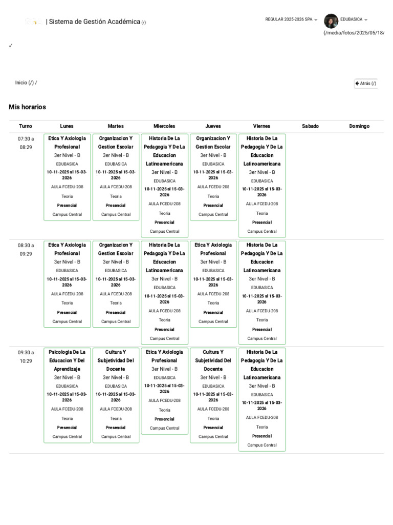 Mis Horarios | PDF | Neurociencia | Modificación de comportamiento