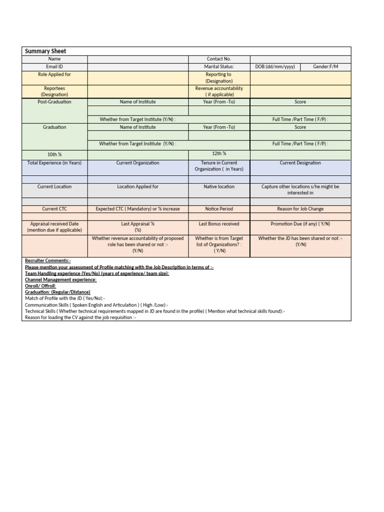 Bajaj Auto Credit-Form | PDF