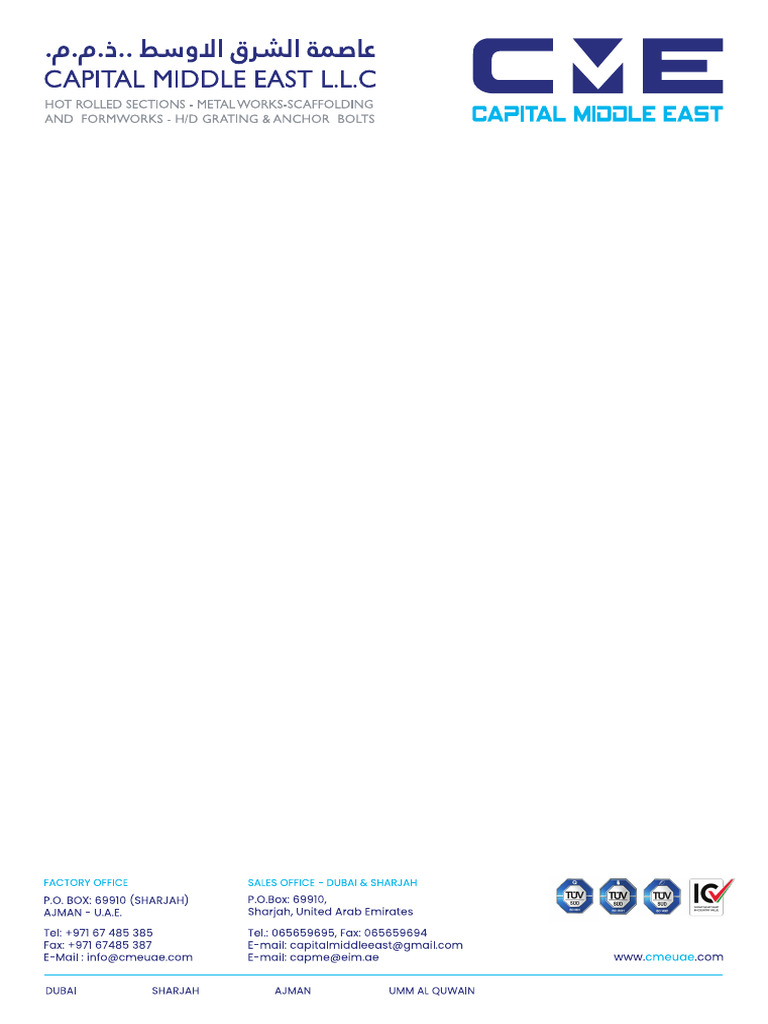 Letter Head For Print | PDF