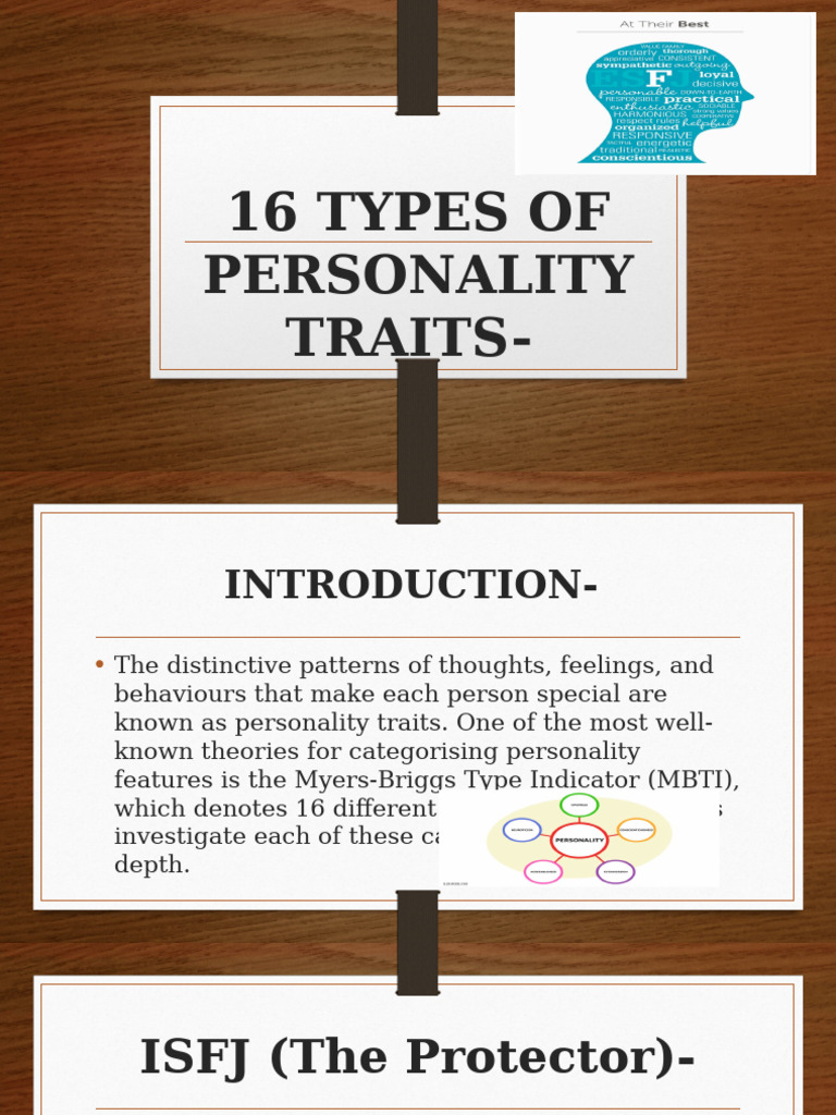 16 Personality Traits Explained | PDF | Cognitive Science | Cognition