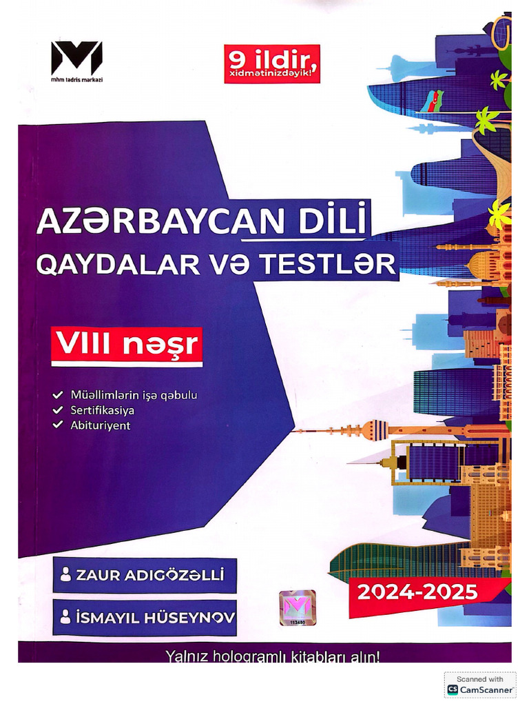 Azərbaycan Dili Qayda 2025 | PDF