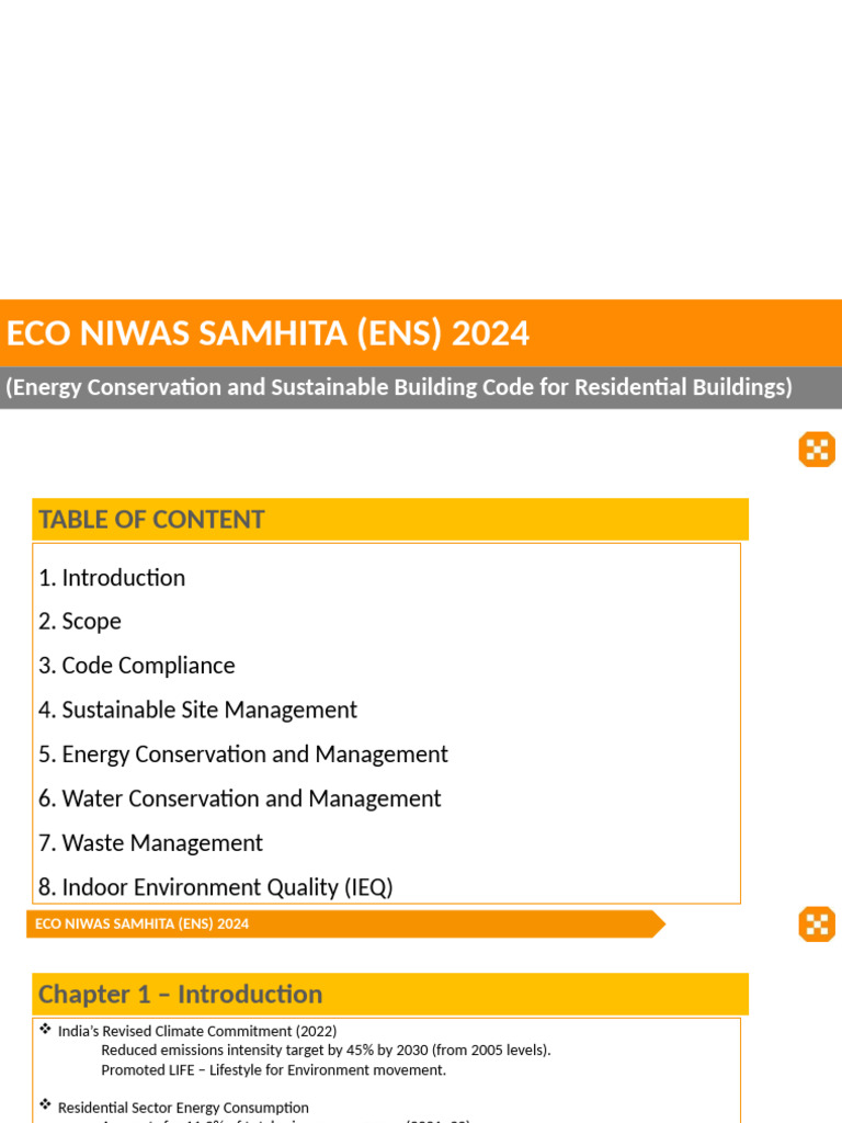 Energy Conservation and Sustainable Building Code For Residential Buildings | PDF | Waste ...