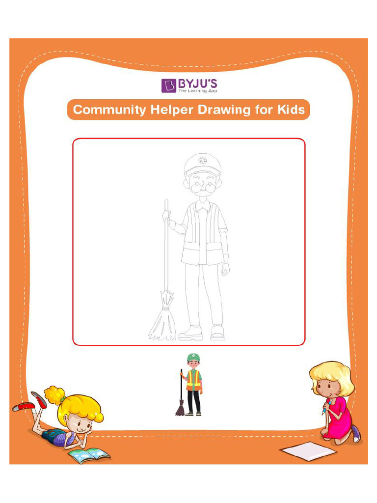 Community Helper Drawing for Kids 02 | PDF