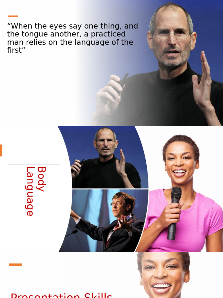 Mastering Body Language in Presentations | PDF | Body Language | Cognition