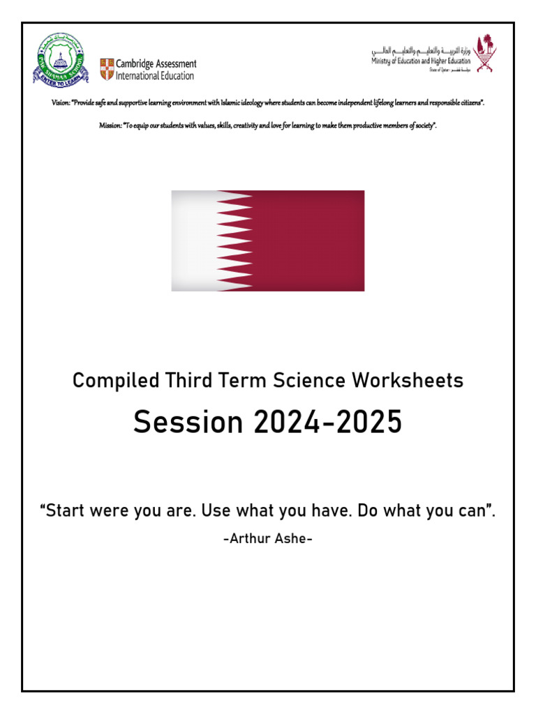 Geography - Compiled Term 3 Worksheets 2025 | PDF | Senses | Learning