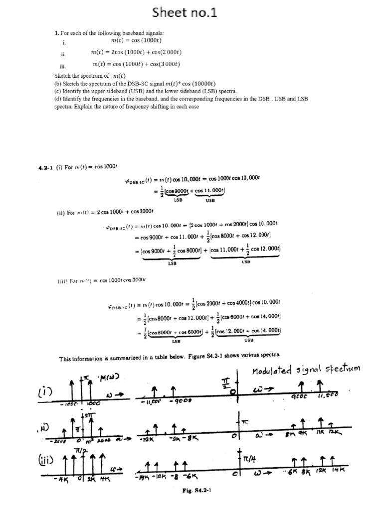 Anc Sol Sheet 1 | PDF