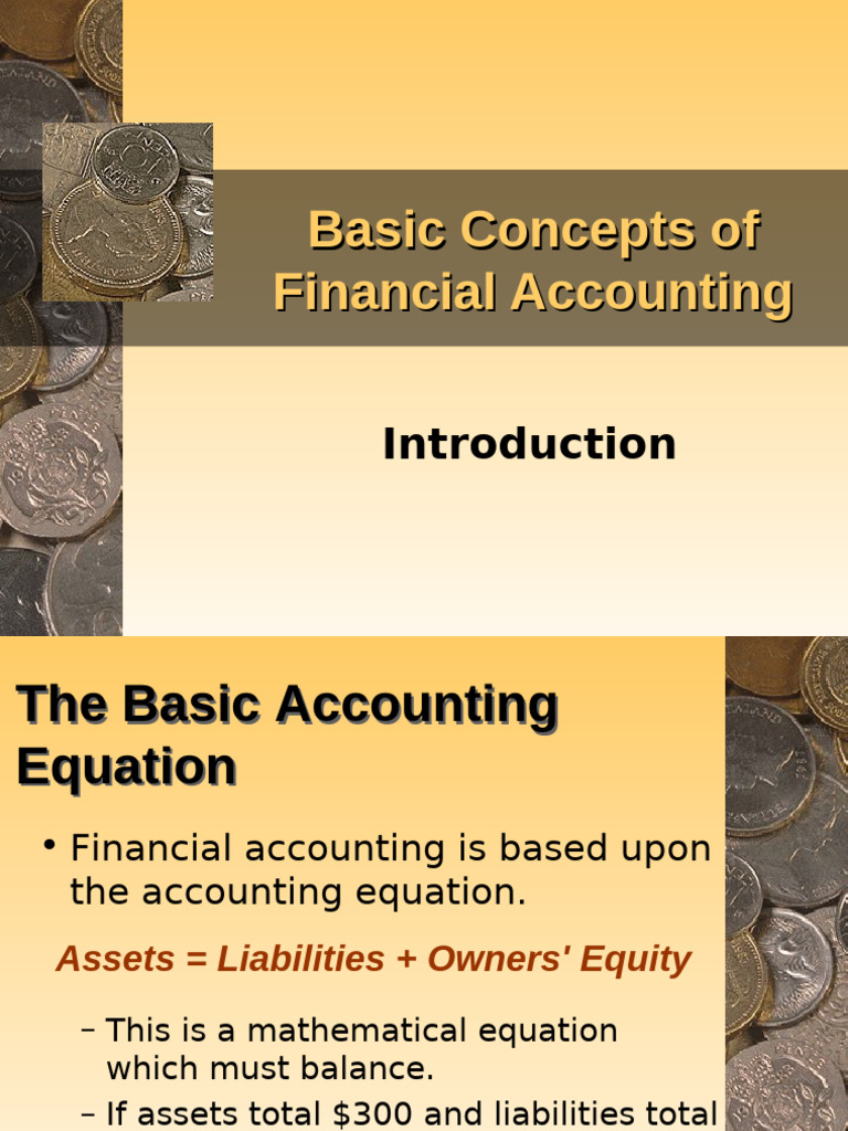 Understanding Financial Accounting Basics | PDF | Equity (Finance ...