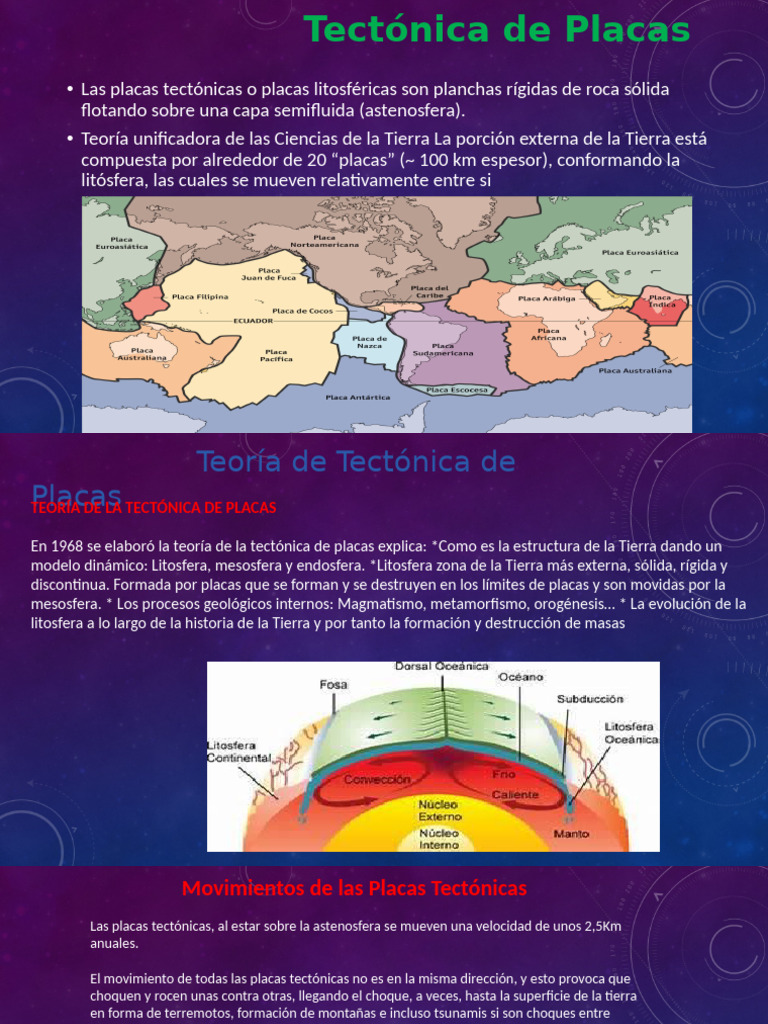 Tectonica de Placas 2 | PDF | Placas tectónicas | Roca (geología)