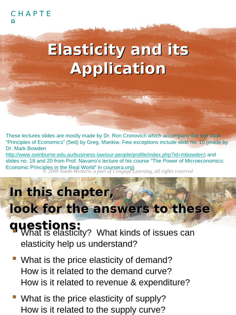 ECO10004 Lecture 3 Elasticity_updated | PDF | Price Elasticity Of ...