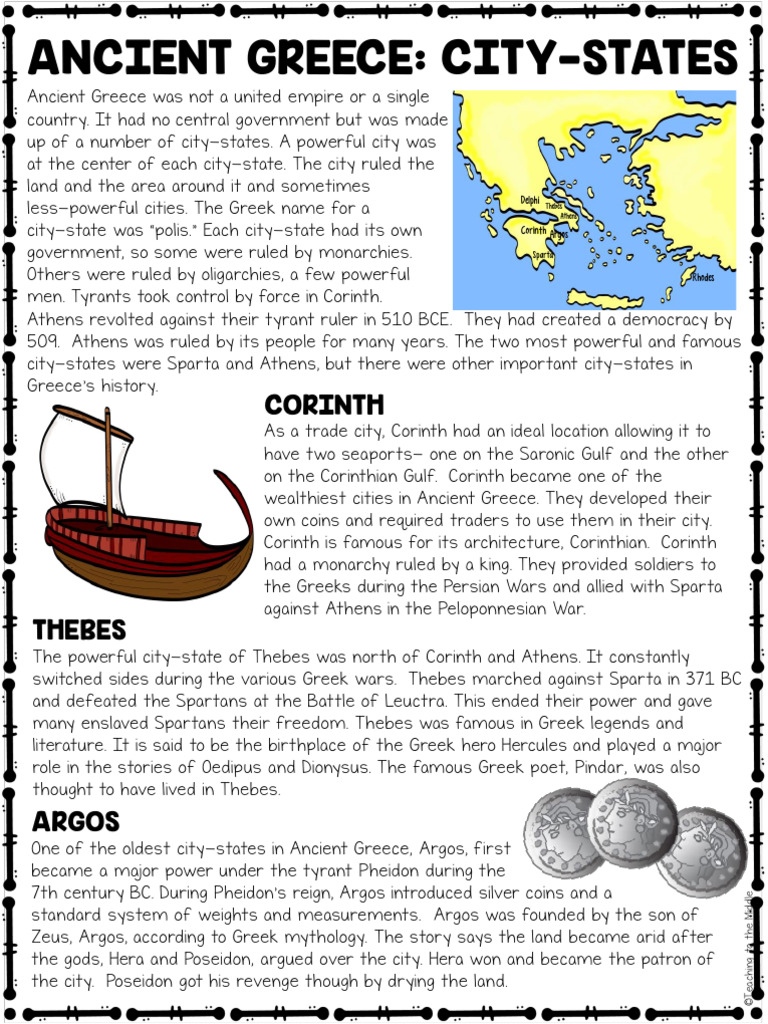 Ancient Greek City States | PDF | Sparta | Ancient Greece