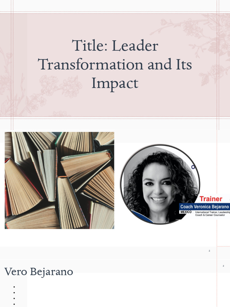 Leader Transformation Strategies and Impact | PDF | Employee Retention ...