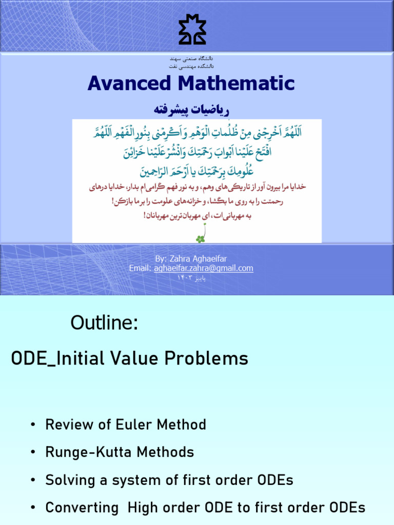 ODE IVP Rungekutta2,4 | PDF | Ordinary Differential Equation ...
