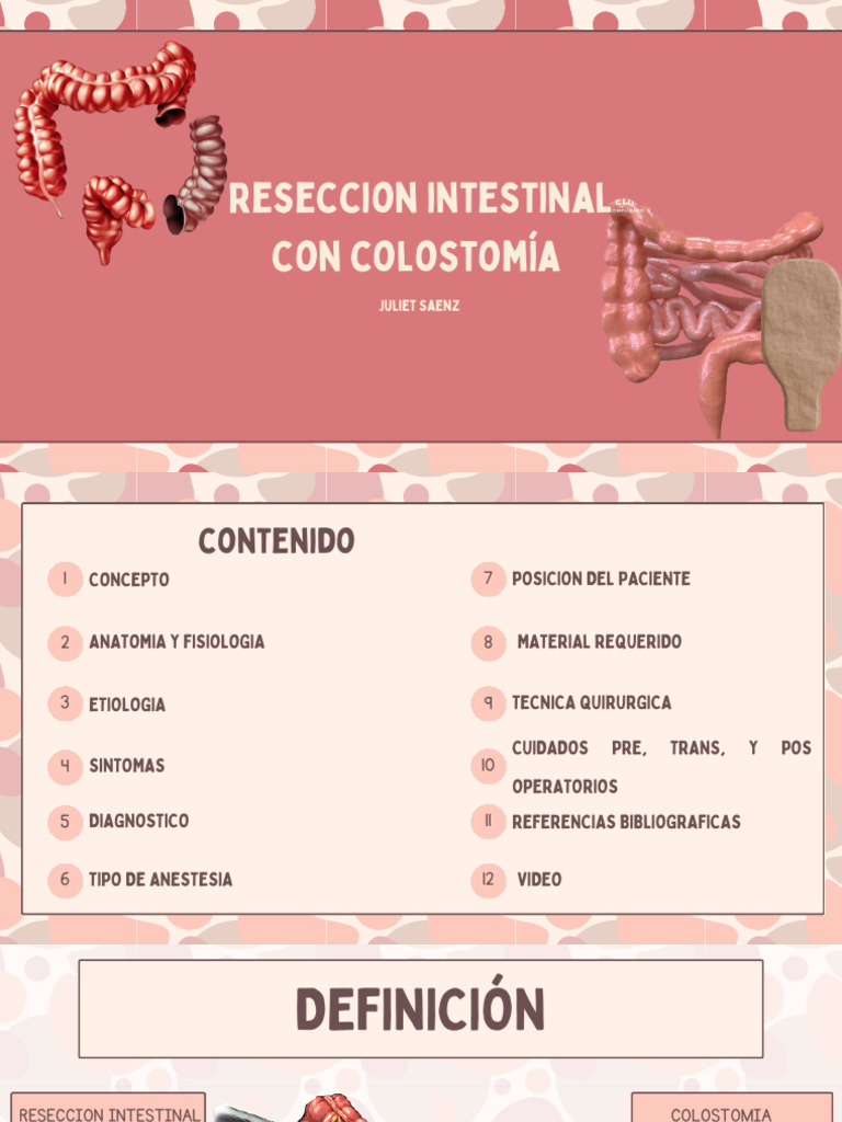 Reseccion intestinal con colostomia (1) | PDF | Intestino grueso ...