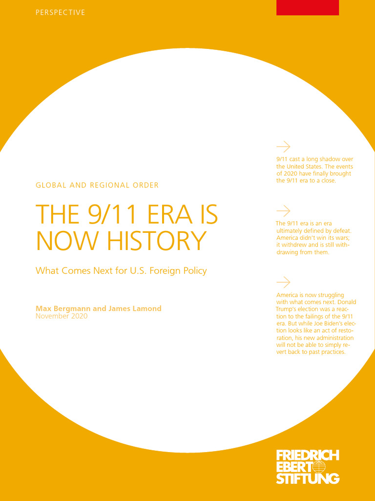End of the 9/11 Era: Future of U.S. Policy | PDF | September 11 Attacks ...