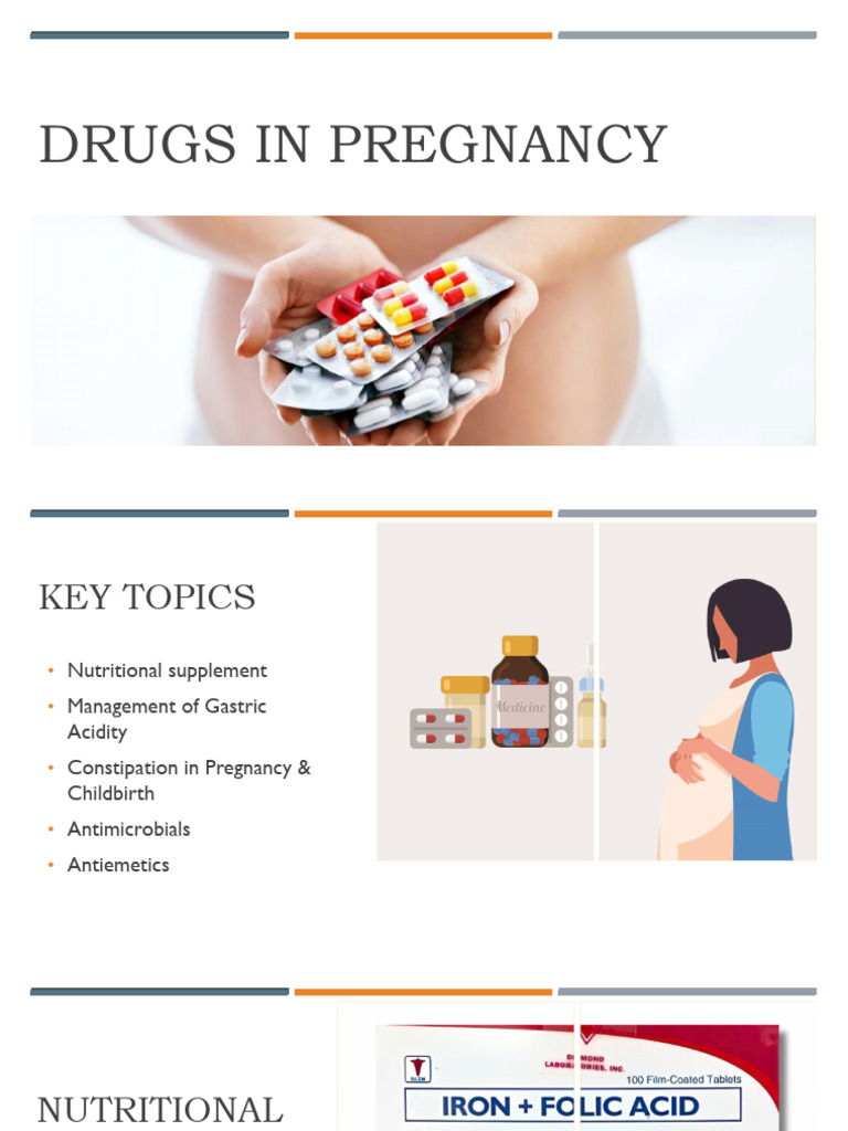 MIDPHARM Drugs in Pregnancy | PDF | Vomiting | Heartburn