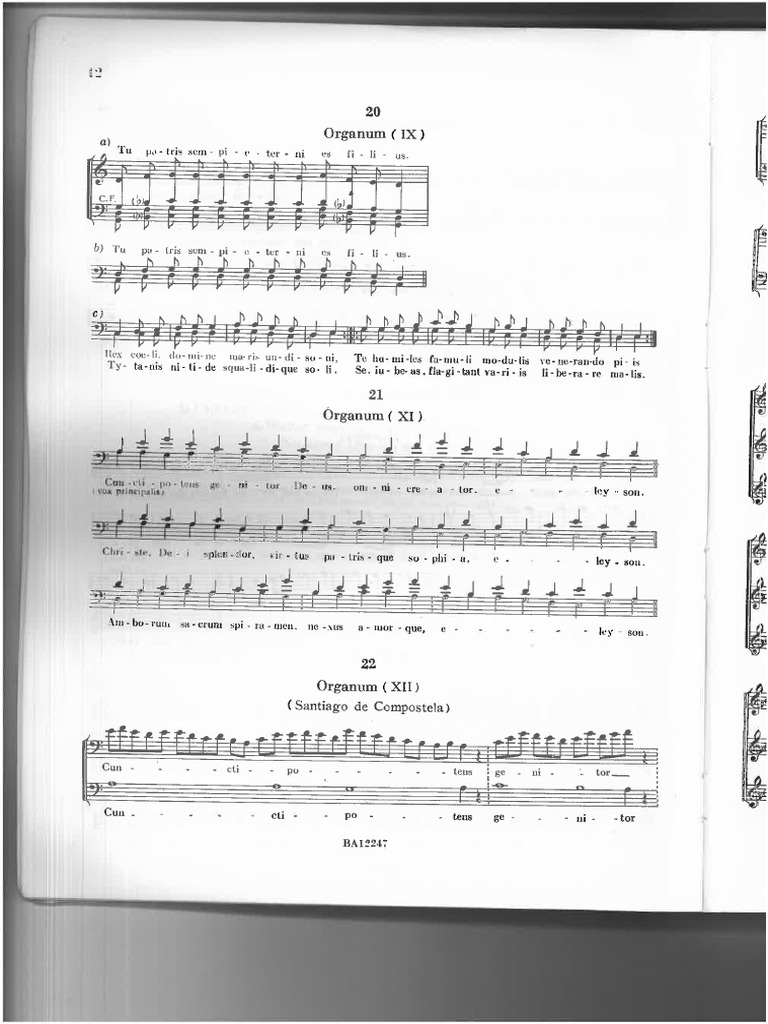 Organum Musica Moderna | PDF