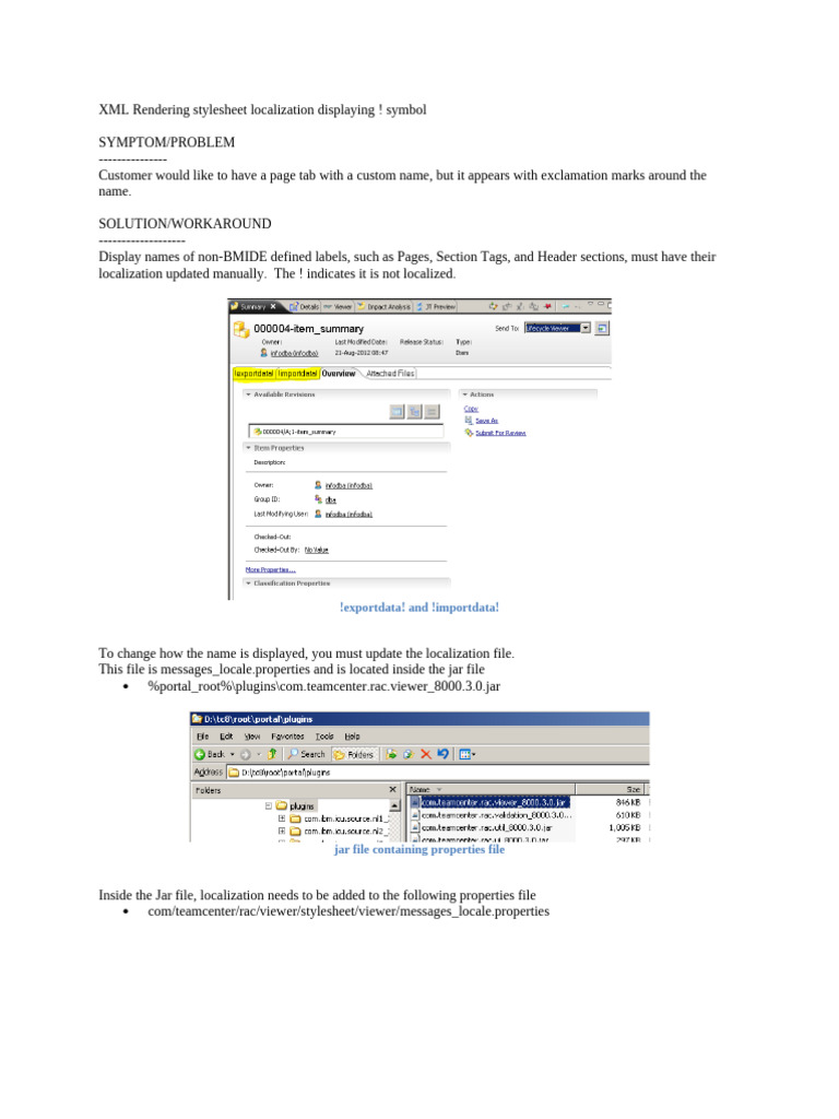 XML Rendering Stylesheet Localization Displaying | PDF