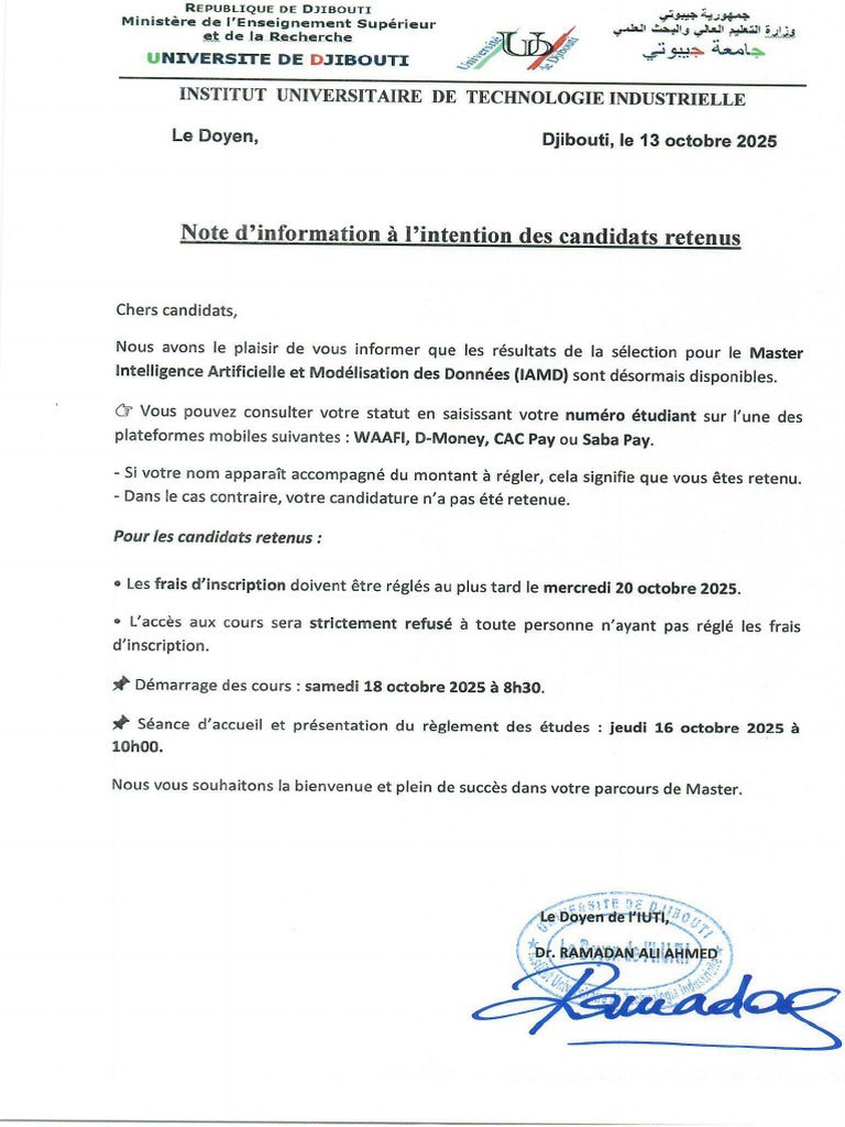 Note D'information IAMD | PDF