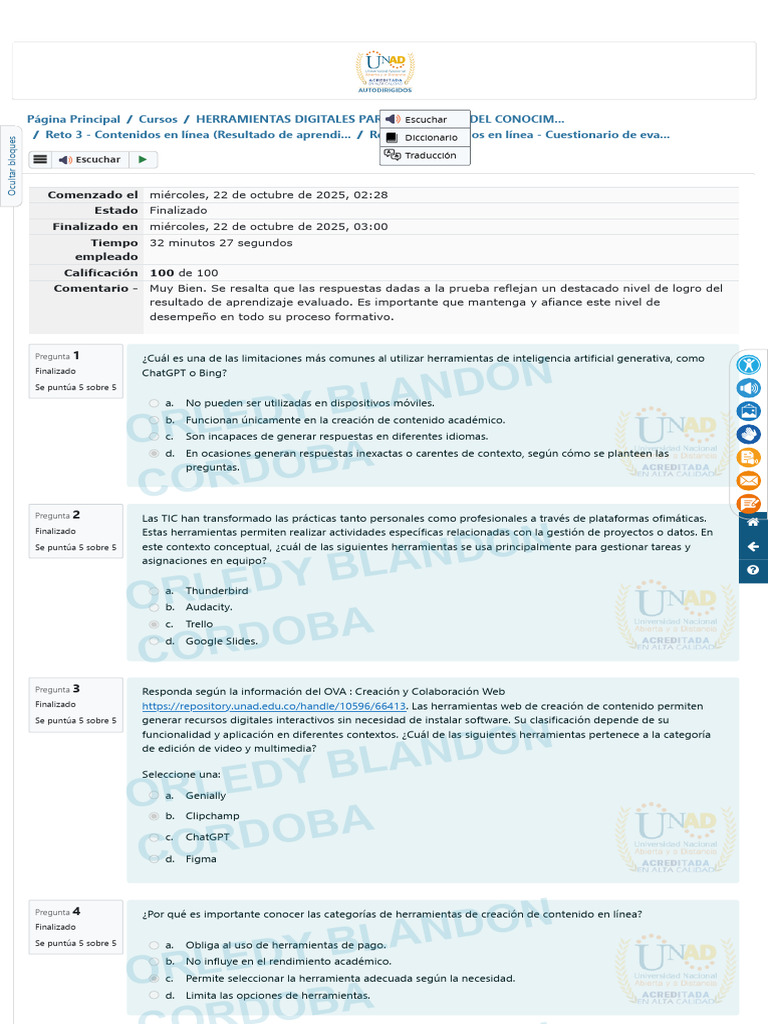 HERRAMIENTAS DIGITALES PARA LA GESTIÓN DEL CONOCIMIENTO Reto 3 ...