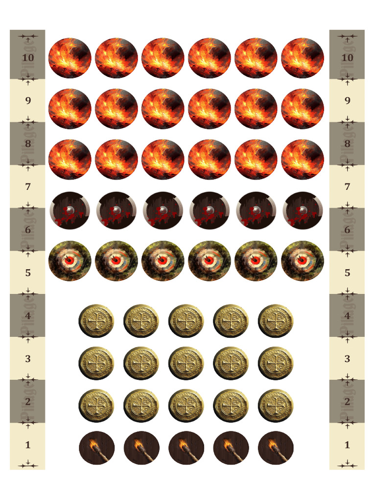 (Printer Friendly) - Tokens | PDF