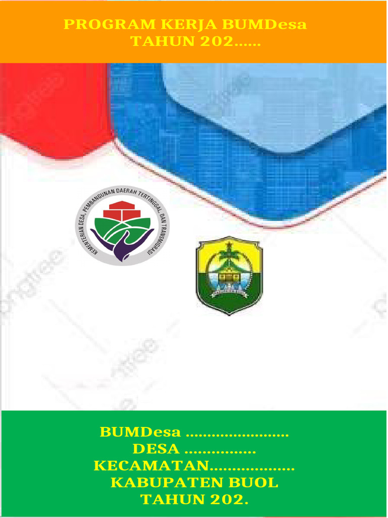 Contoh Program Kerja BUMDesa | PDF