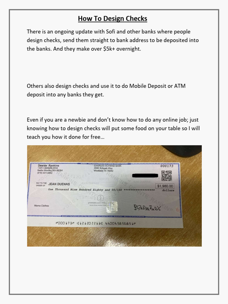 Check Tutorials | PDF