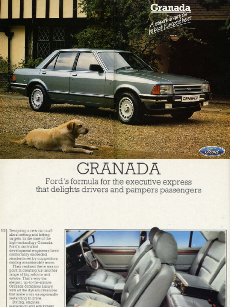 1984 Granada Mk2 GB | PDF