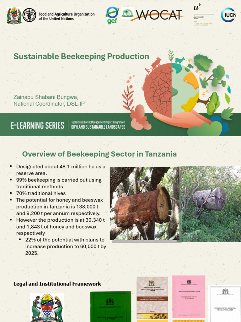 Zainabu_slides | PDF | Beekeeping | Biodiversity