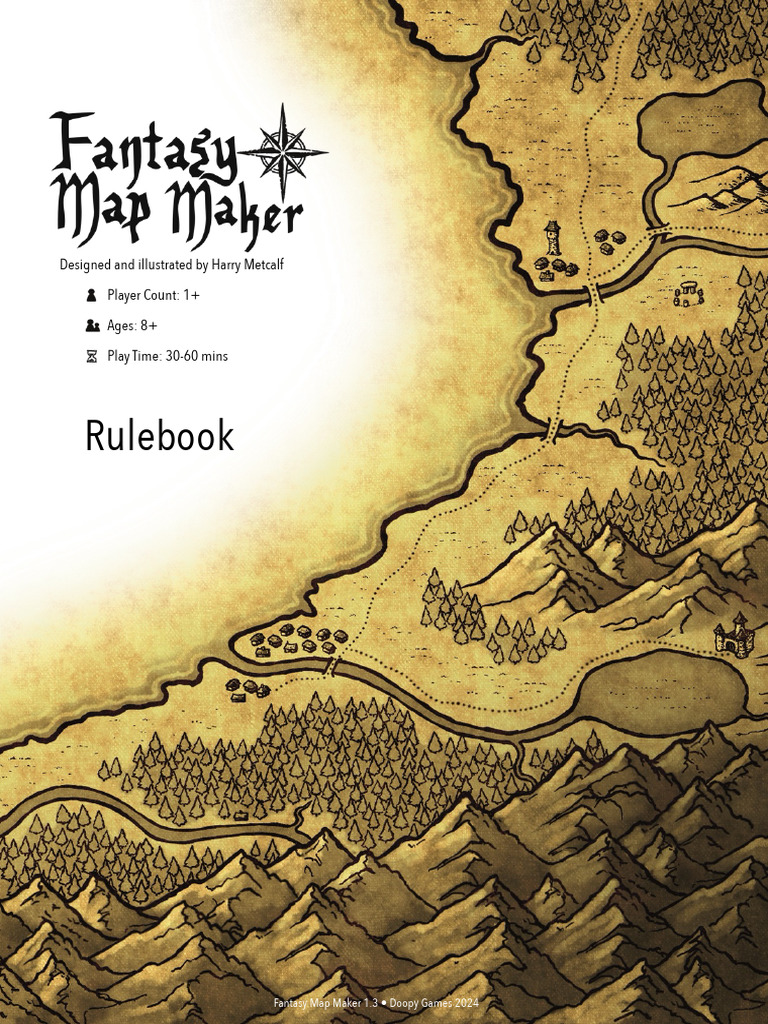 Fantasy Map Maker Rulebook (Harry Metcalf) (Z-Library) | PDF | Earth Sciences