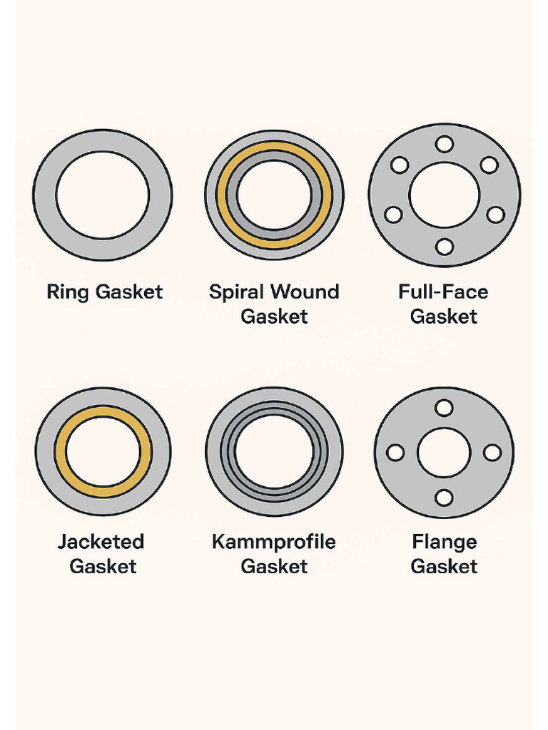Types of Gaskets | PDF