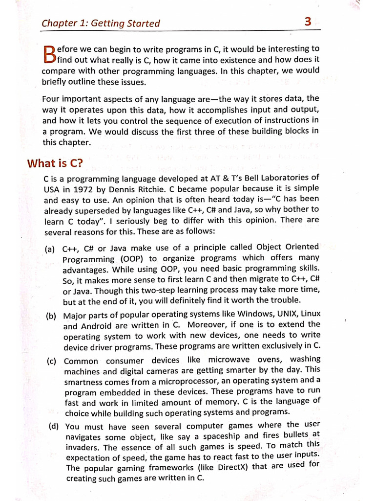 C Programming Unit-1 | PDF