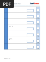 2024 KS2 Arithmetic Paper 1 | PDF | Copyright | License