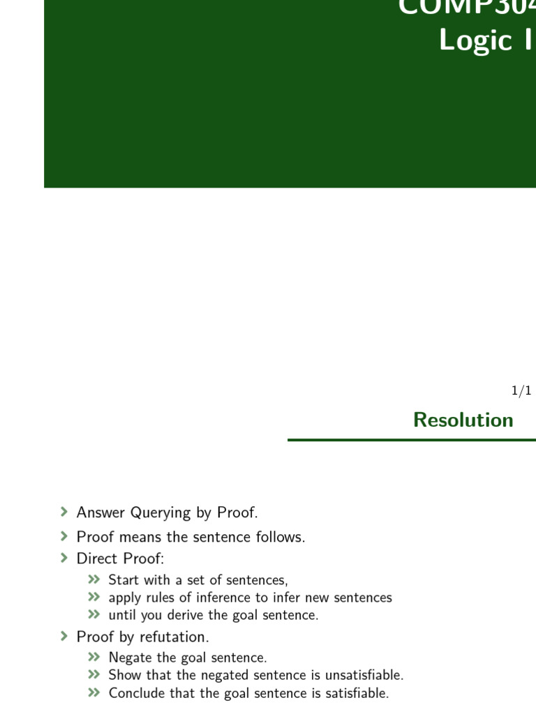 Logic IV Clause Form | PDF | Grammar | Metalogic