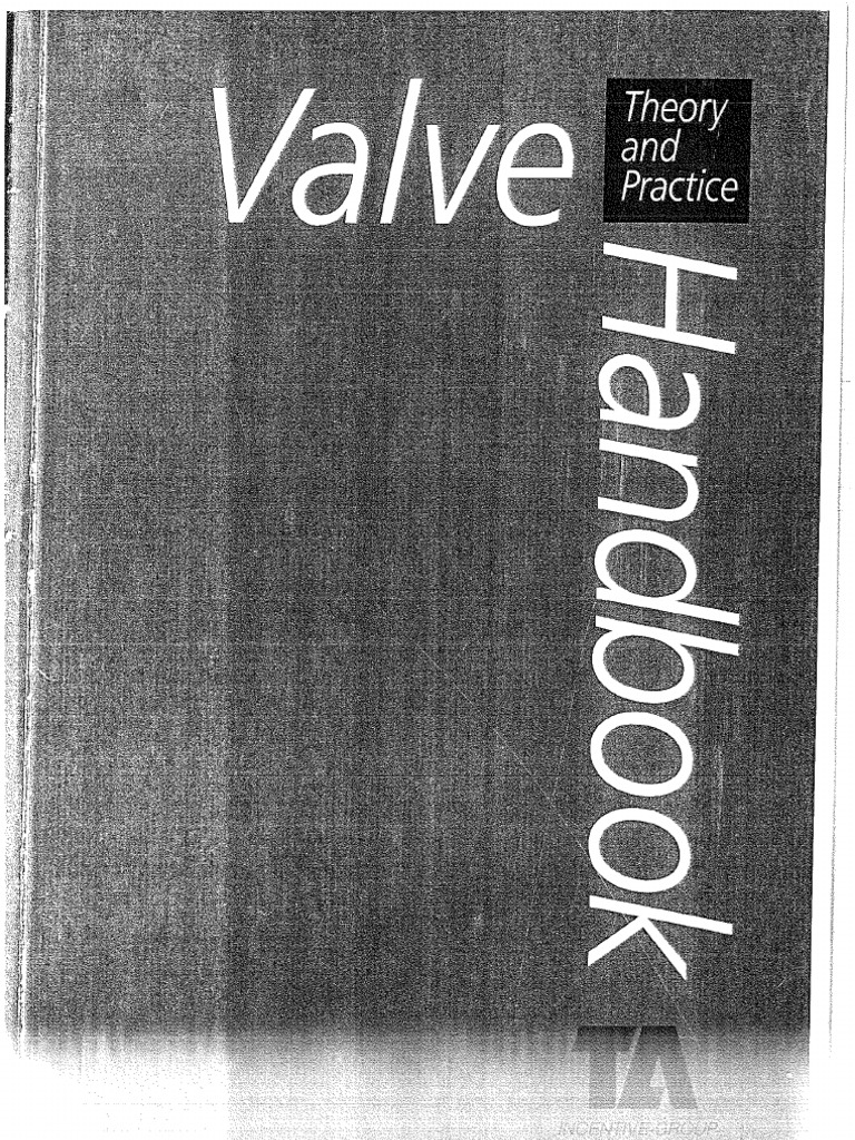Valve Handbook (Theory and Practice) | PDF