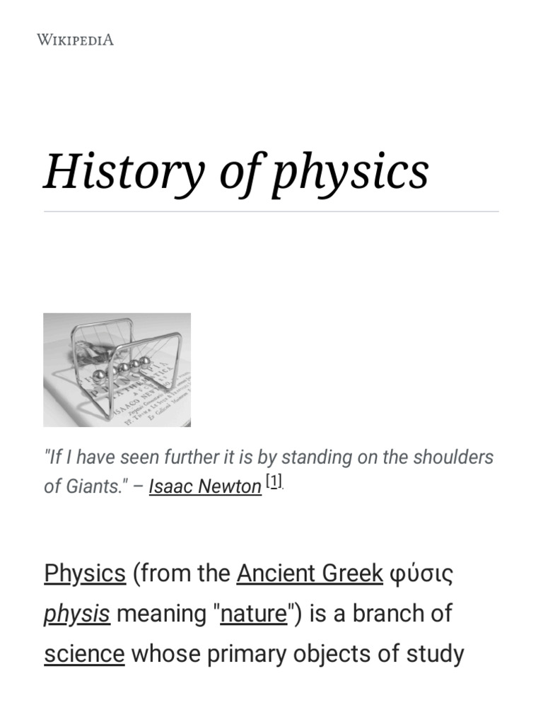 History of Physics: Ancient Origins | PDF | Heliocentrism | Physics