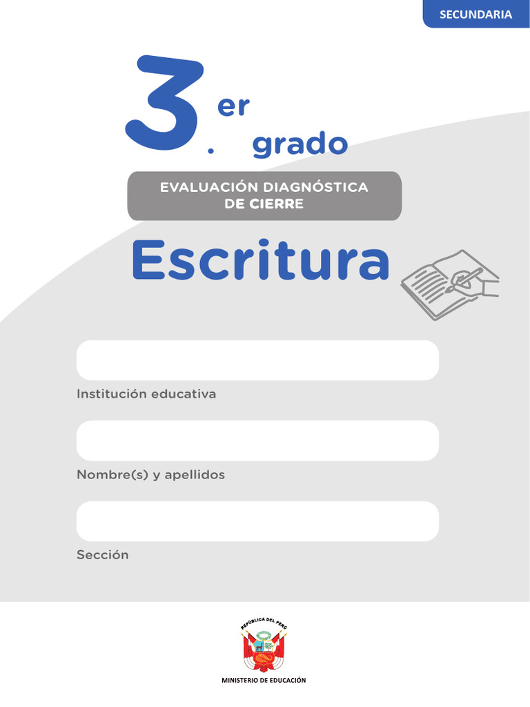 3° Escritura | PDF