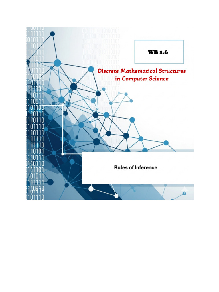 1.6 Workbook - Rules of Inference | PDF | Argument | Fallacy