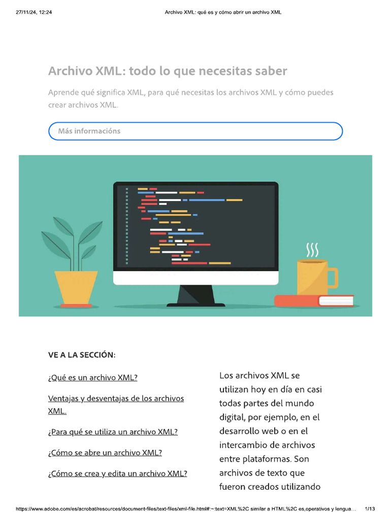 Formatos Archivos XML | PDF