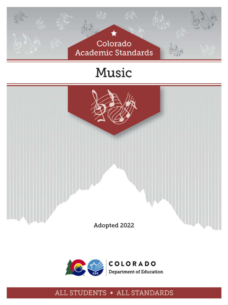 Colorado Academic Standards - (Accomplished) Music Standards | PDF ...