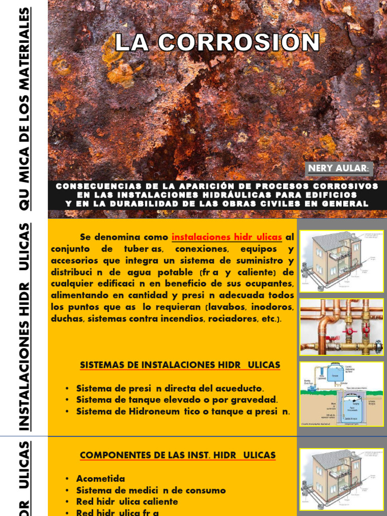 CORROSIÓN | PDF | Corrosión | Redox