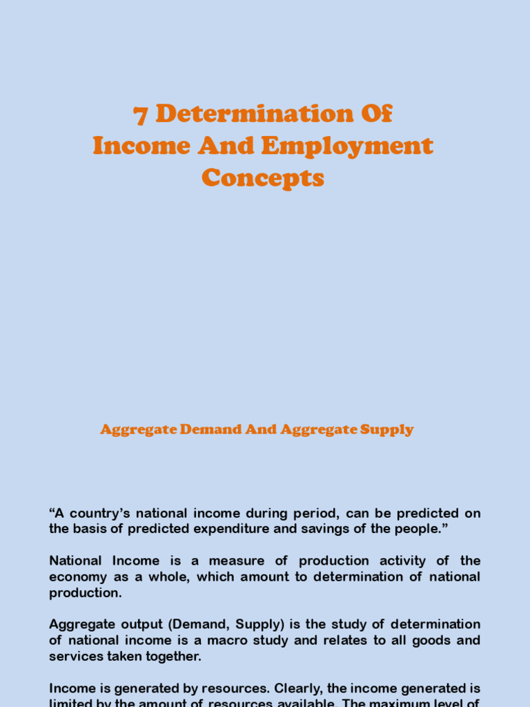 AD&AS-Part1 | PDF | Consumption (Economics) | Supply (Economics)