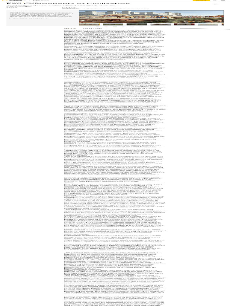 Key Components of Civilization | PDF | Angkor | Khmer People