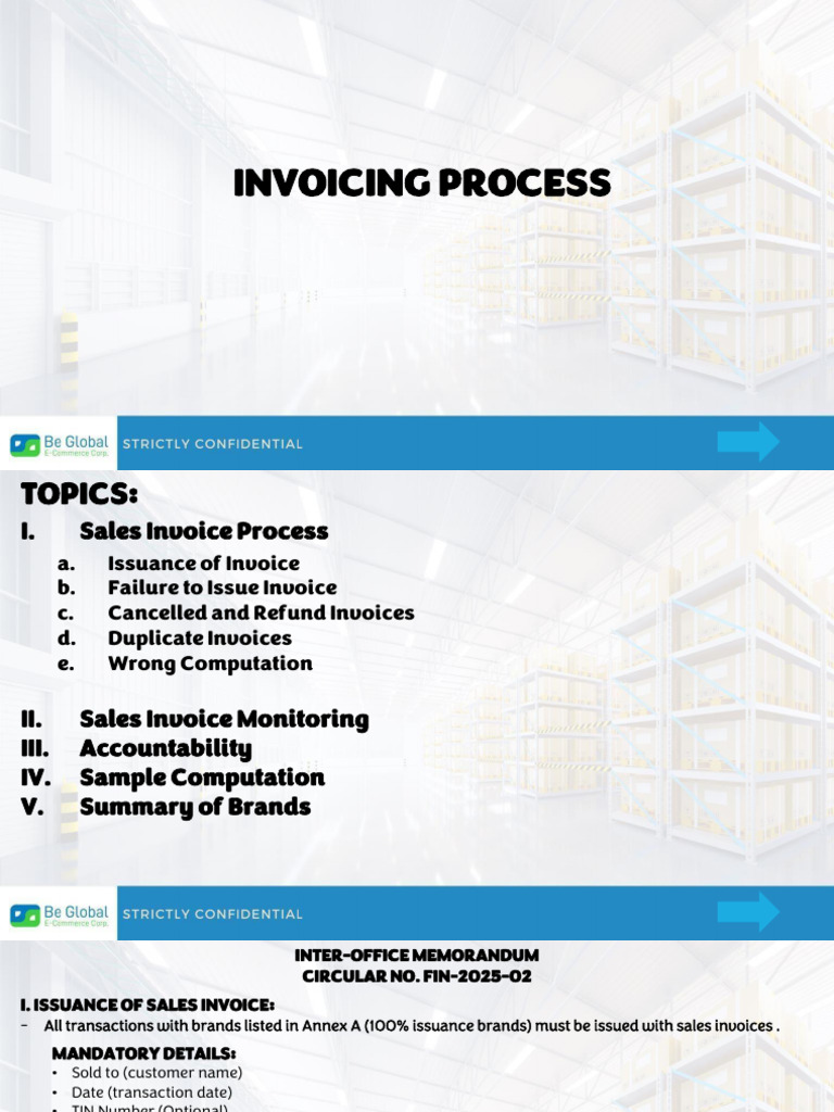 Finance_Invoice Process 092325 | PDF | Invoice | Value Added Tax